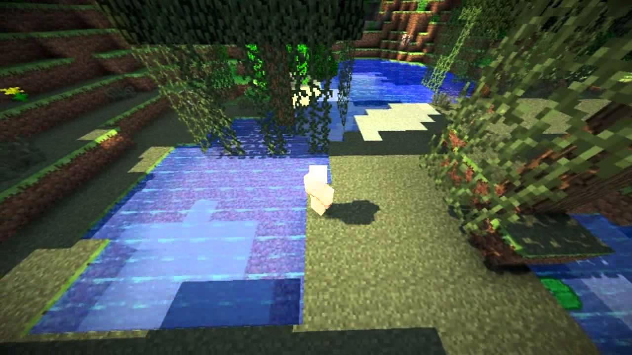 Minecraft: Shaders Mod 1.3.2 - Nvidia GTX 460 - YouTube