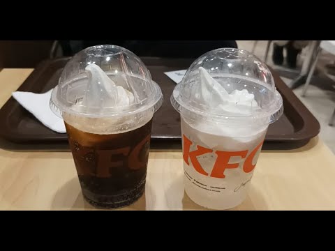 Review yang terbaru dari KFC, Lemonico Float & V Buzz (Harga @Rp5.500 ...