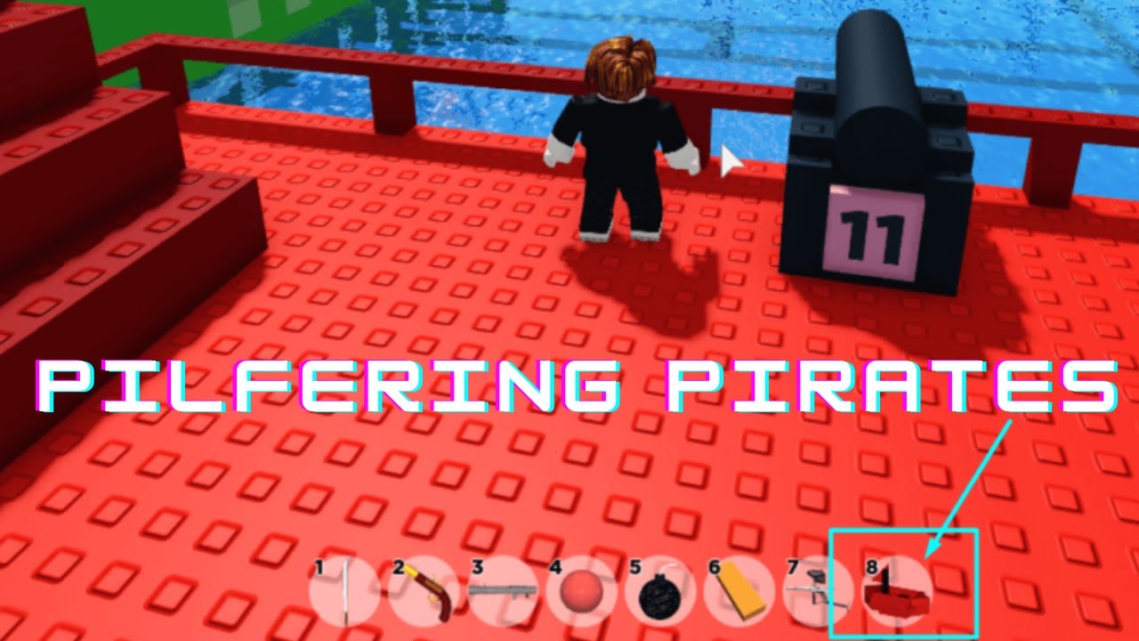 Pilfering Pirates 4th battle ! Roblox !! It is a brickbattle fighting ...