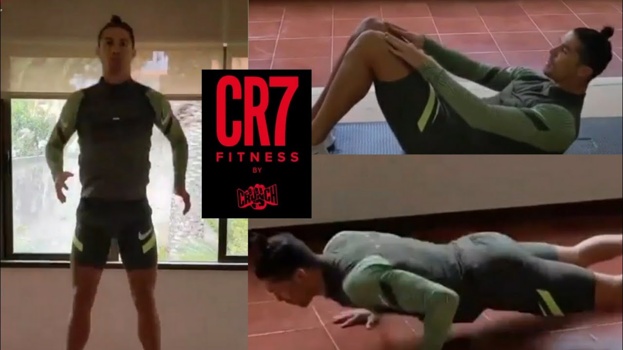 🔥CRISTIANO RONALDO's 🔥7 Daily 🔥workout🔥 in lockdown for beginners - YouTube