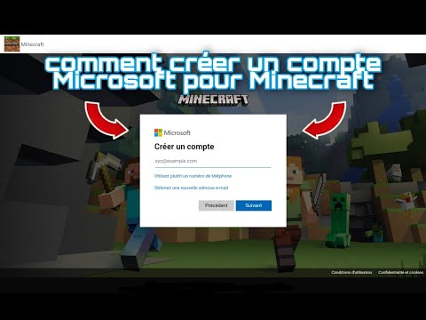 COMMENT AVOIR UN COMPTE MICROSOFT POUR MINECRAFT - YouTube