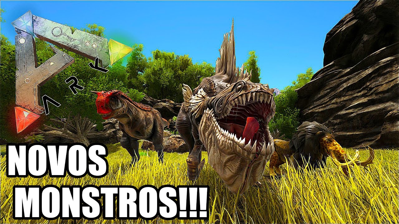 NOVOS MONSTROS BIZARROS!!! RANDOM MONSTERS - ARK MODS - YouTube