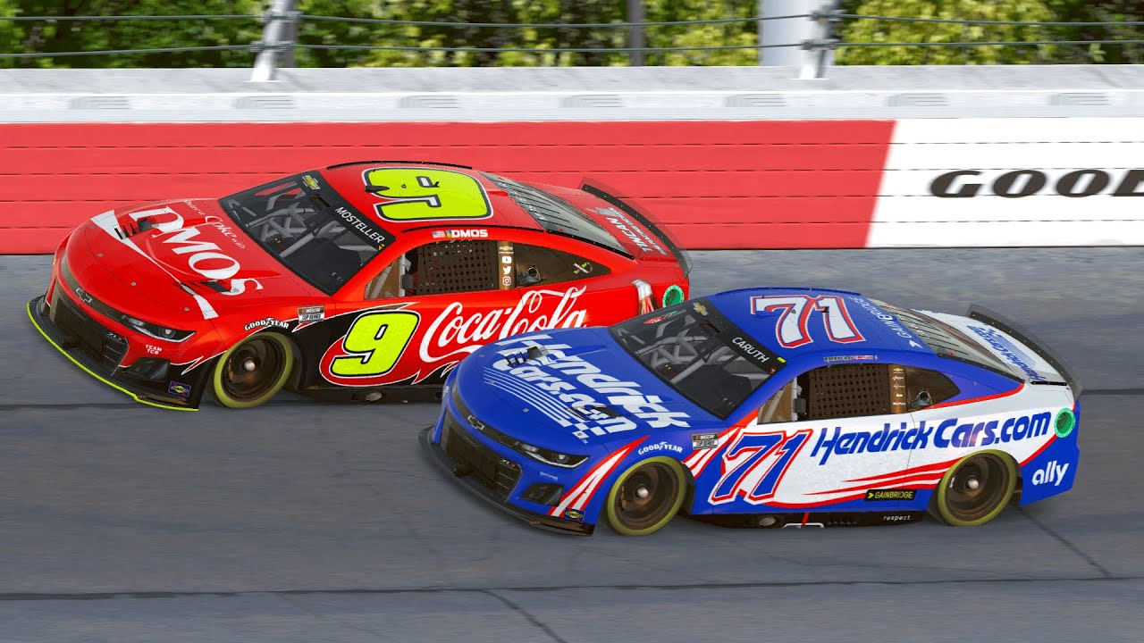 Clean Air is King || iRacing NASCAR A Fixed at Darlington - YouTube