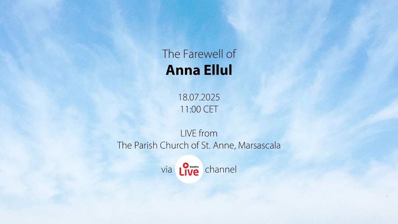 The Farewell of Anna Ellul - YouTube