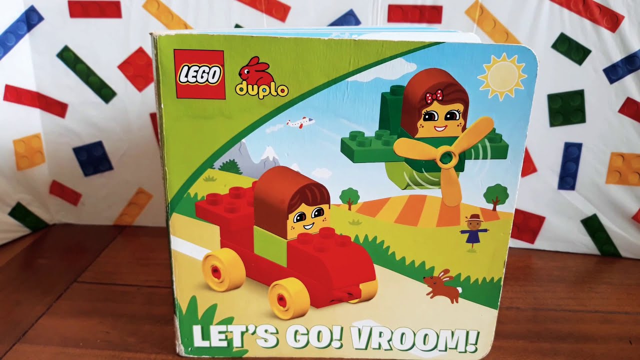 (Lego Nanny Cam #15) Let's Go Vroom!, '2012' Lego Duplo Read & Build ...