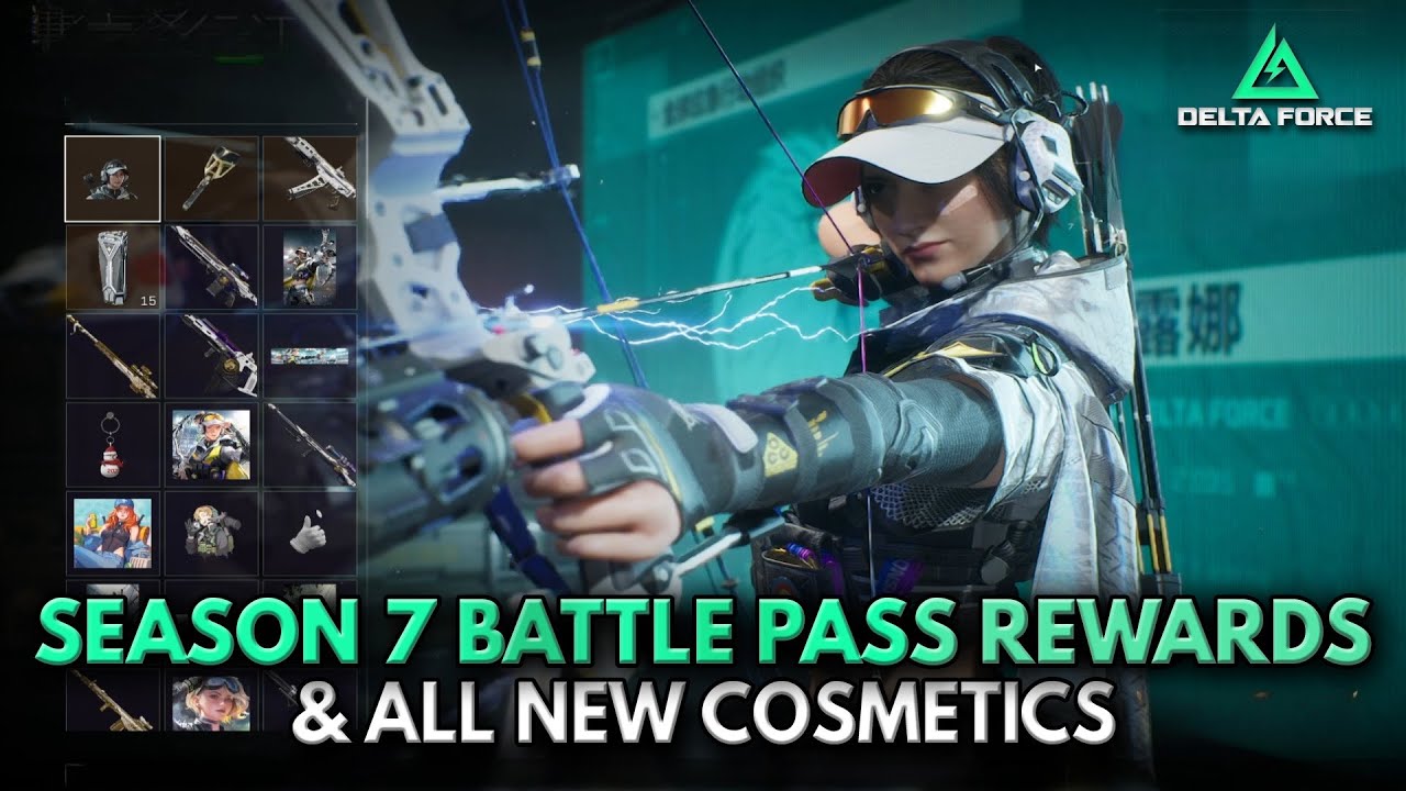Season 7 Battle Pass Full Rewards Showcase + All New Cosmetics - YouTube