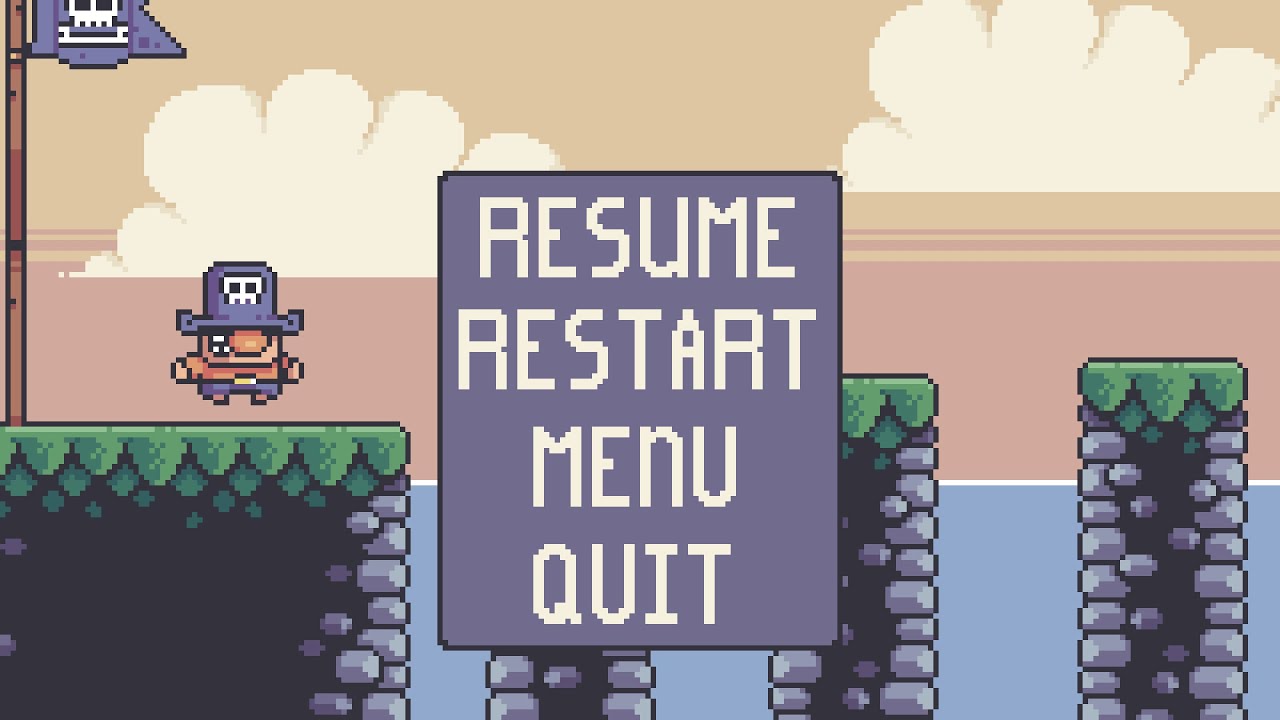 Pause Menu Godot 4 Platformer Tutorial Part 13 Youtube