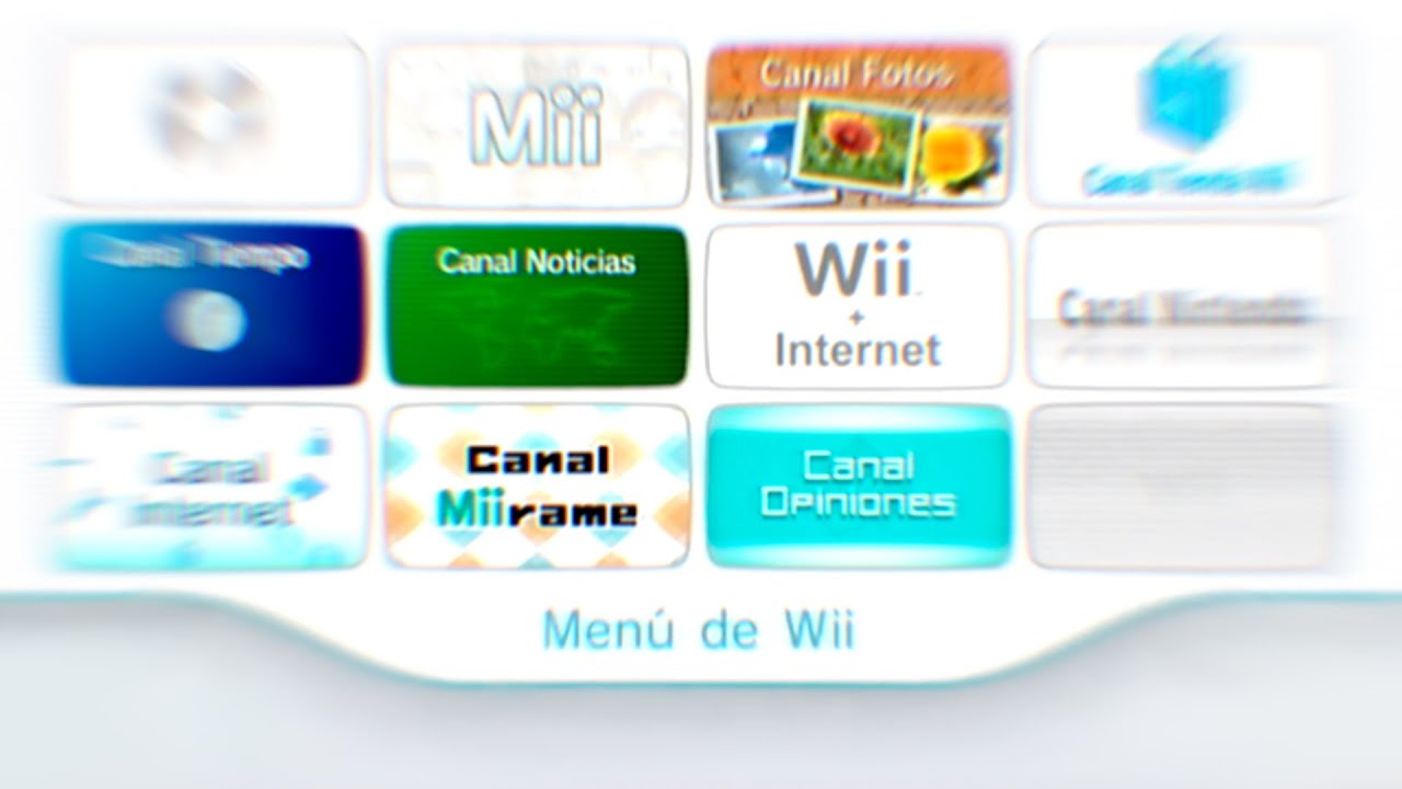 El Menu de Wii - YouTube