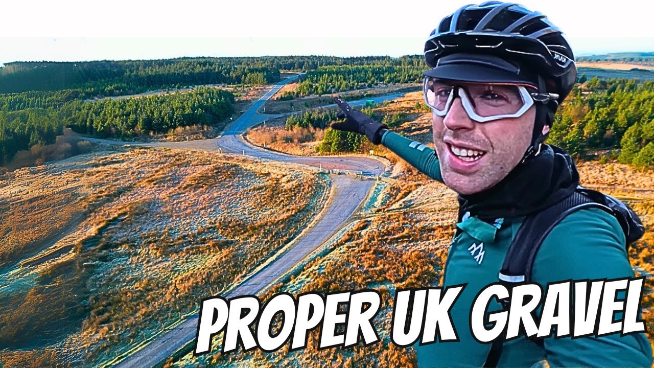Riding “Alpine” Gravel Climbs in the UK - YouTube