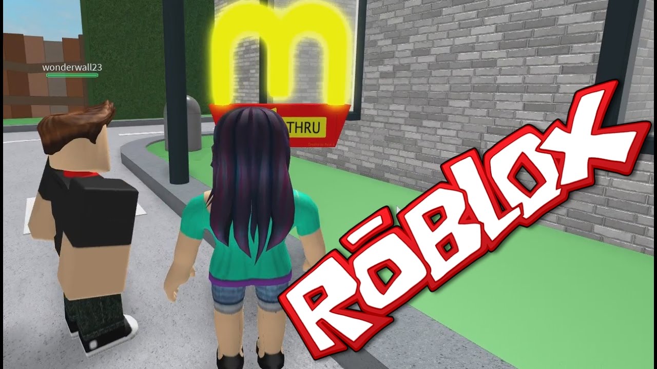 ROBLOX - ESCAPE THE FAST FOOD PLACE! - WORST FIRST DATE EVER!- GAMEPLAY ...