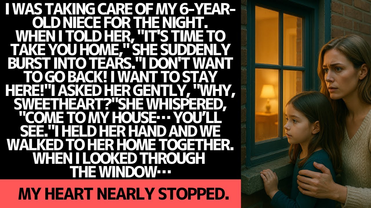 My 6-year-old niece begged me not to take her home… Then I saw the truth. - YouTube