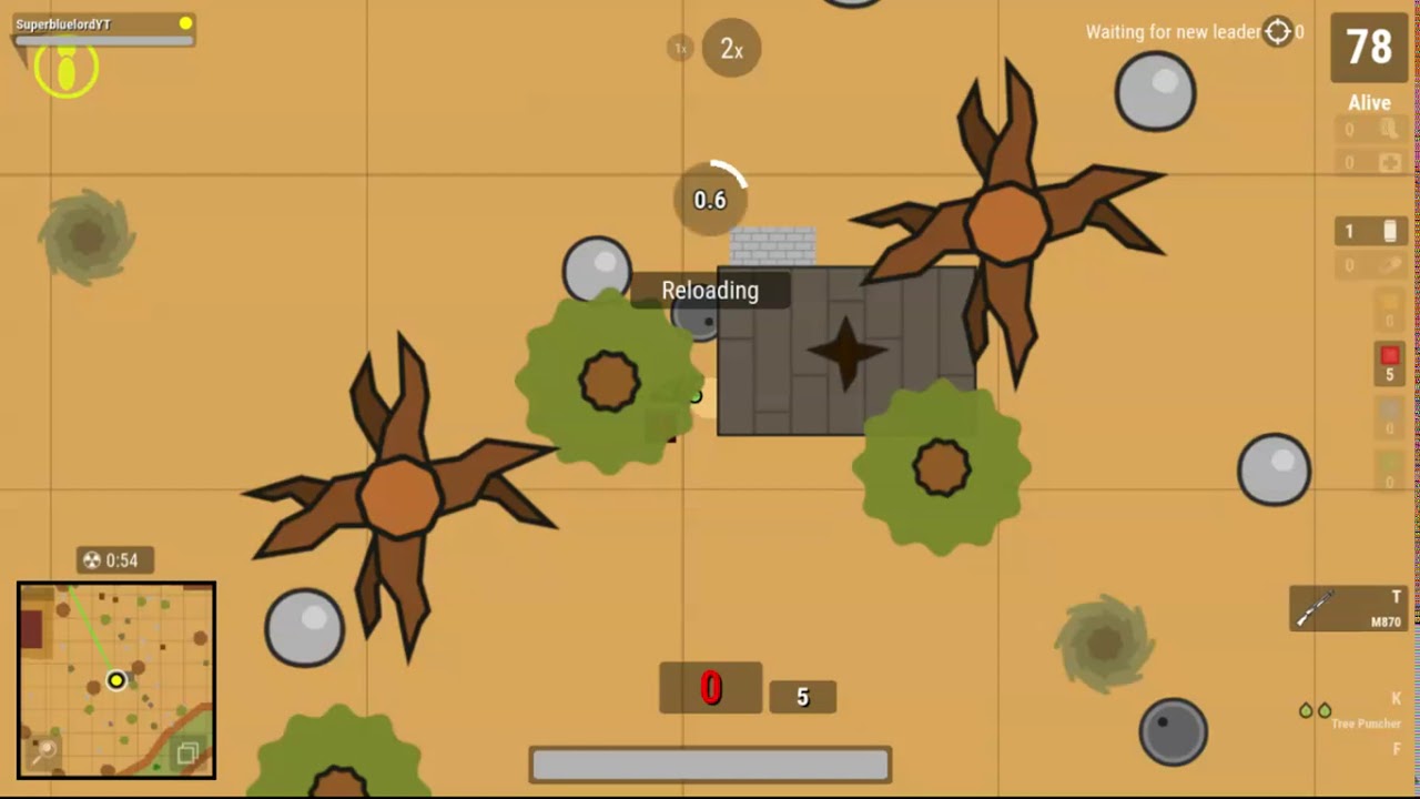 1v2 New Desert Mode Surviv io - YouTube