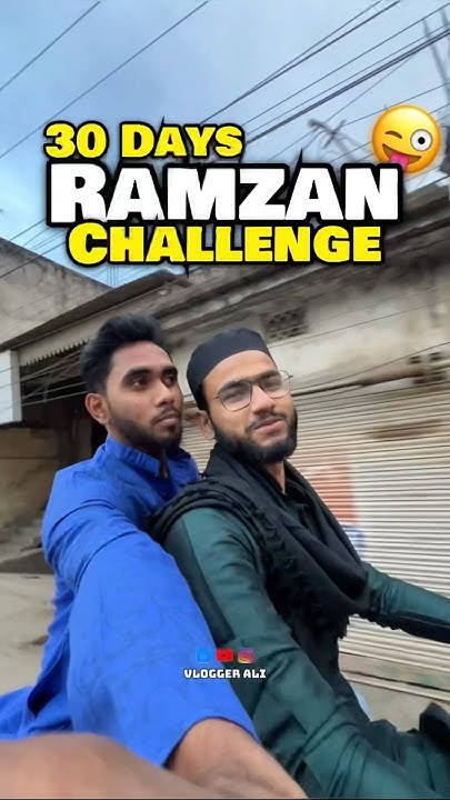 30 Days Ramzan Challenge 😻😻 || MINIVLOG #80 || #shorts #minivlog #vlog #ashortaday ...