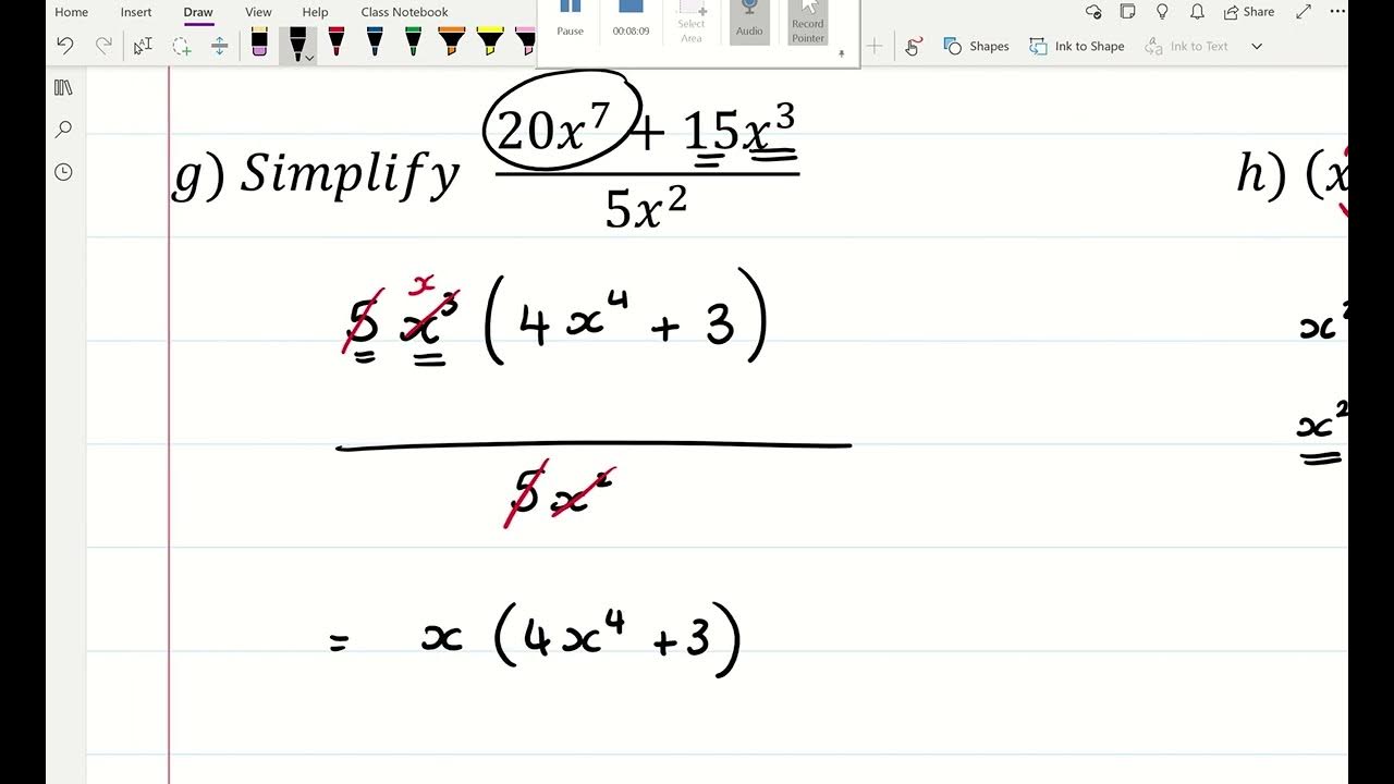 Expanding Brackets (single, double triple) & Simplifying Algebraic ...
