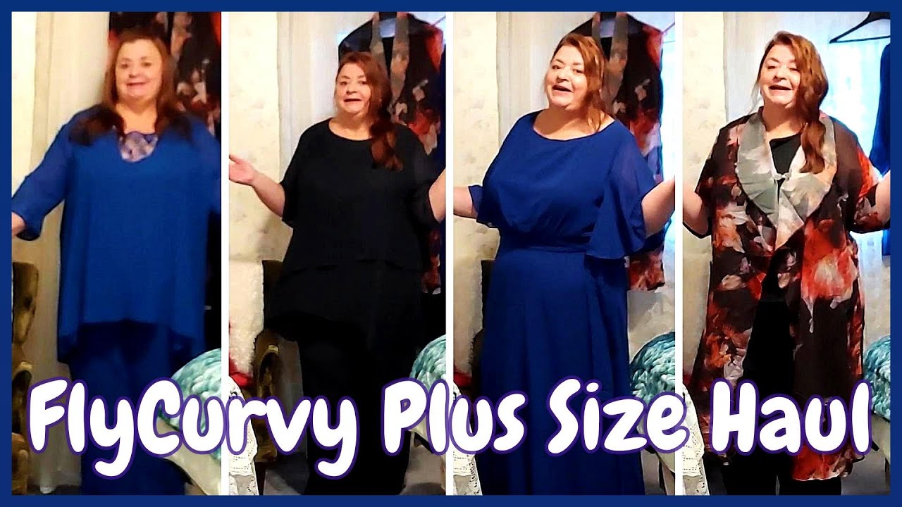 FlyCurvy Plus Size Haul Unboxing and Try on #Flycurvy #plussizefashion ...