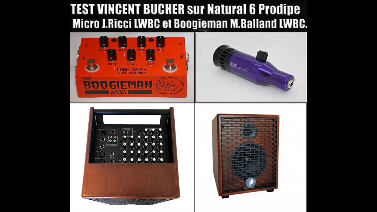 Les Tests de Major Pigalle avec le Micro Jason Ricci LWBC et Boogieman ...