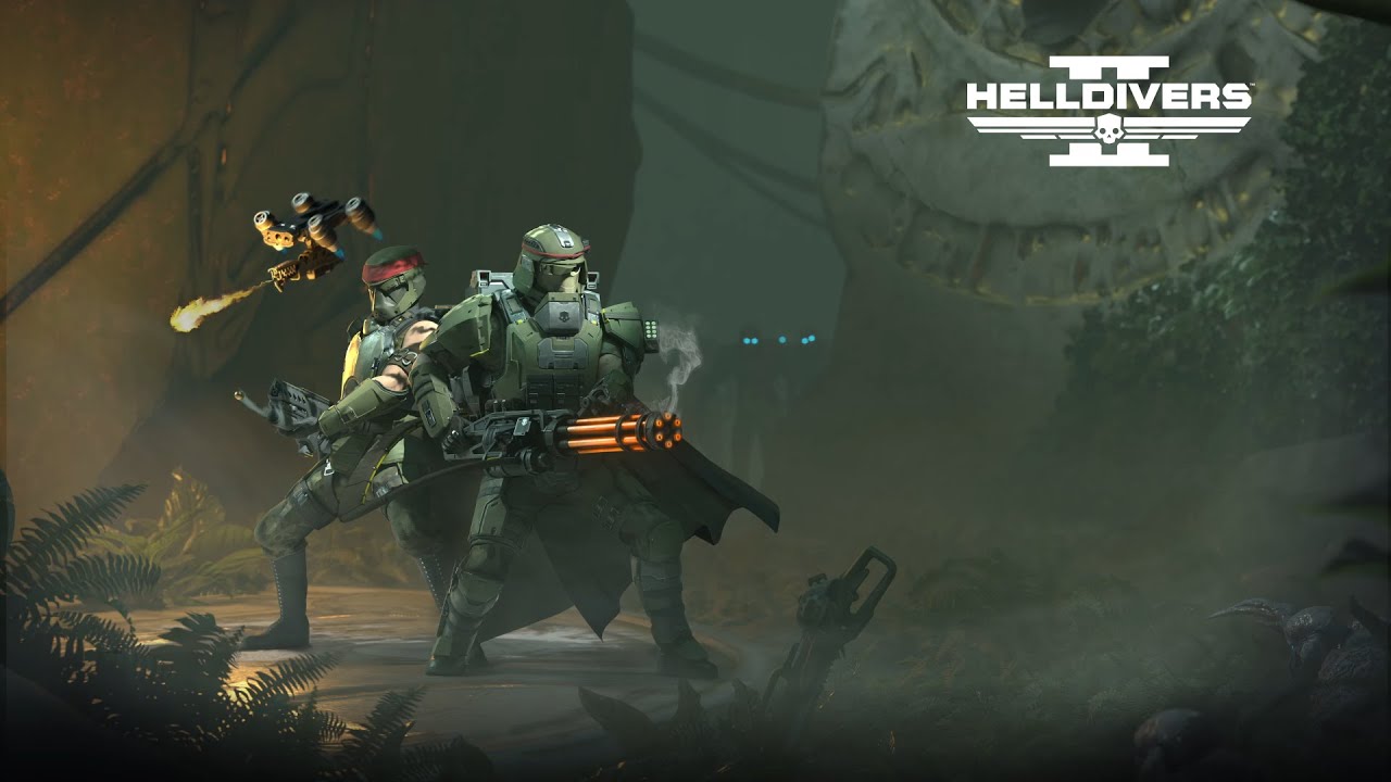 Helldivers 2 - Python Commandos first play of the new War bond - YouTube