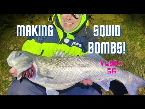 Sea Fishing Uk | Bass Fishing With Squid Bombs and How To Make Them ...