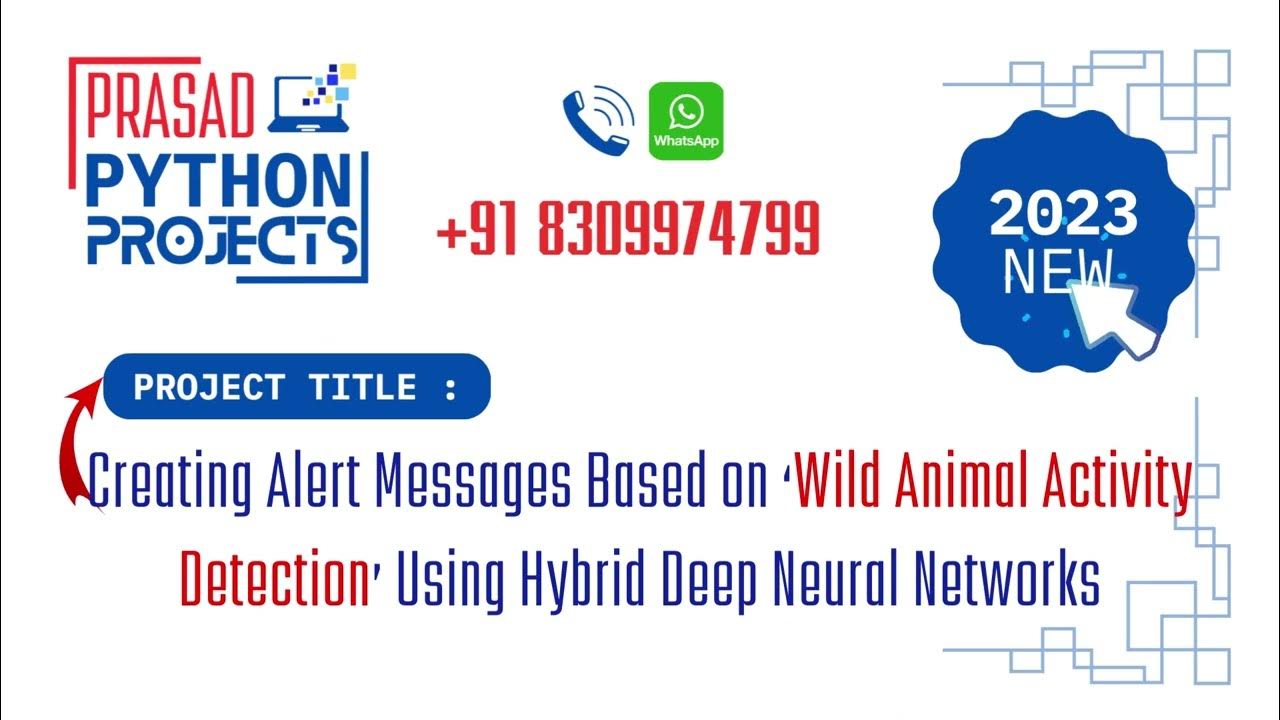 Creating Alert Messages Based on Wild Animal Activity Detection Using Hybrid Deep Neural #shorts ...