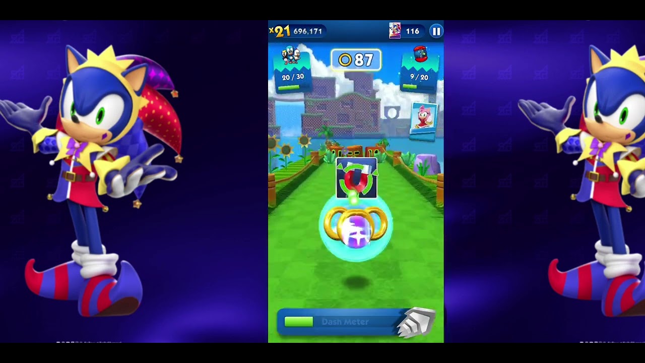 Jester Sonic Gameplay Legendary Character Unlocked | Sonic Dash - YouTube