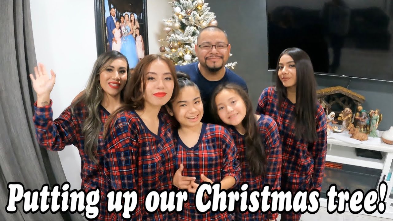 Putting Up Our Christmas Tree Vlogmas Intro 2022 Day One Autism