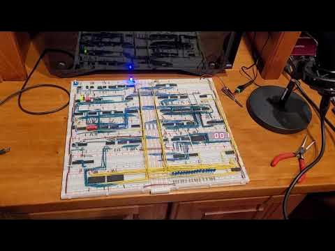 My Build of Ben Eater's 8 Bit CPU - YouTube