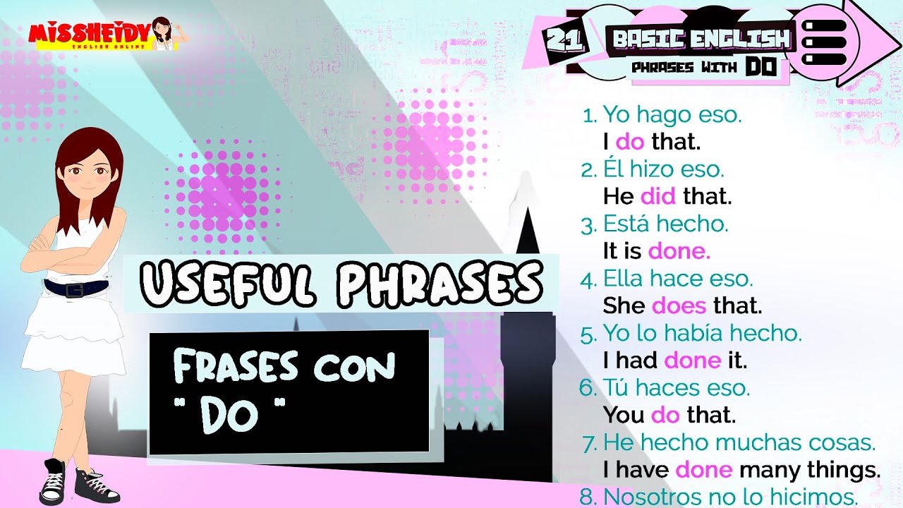 🔴 ️ (Frases con " do "en inglés) - YouTube