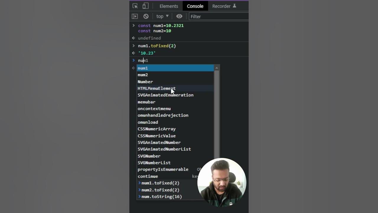Use Tofixed Method In Javascript This Way Youtube