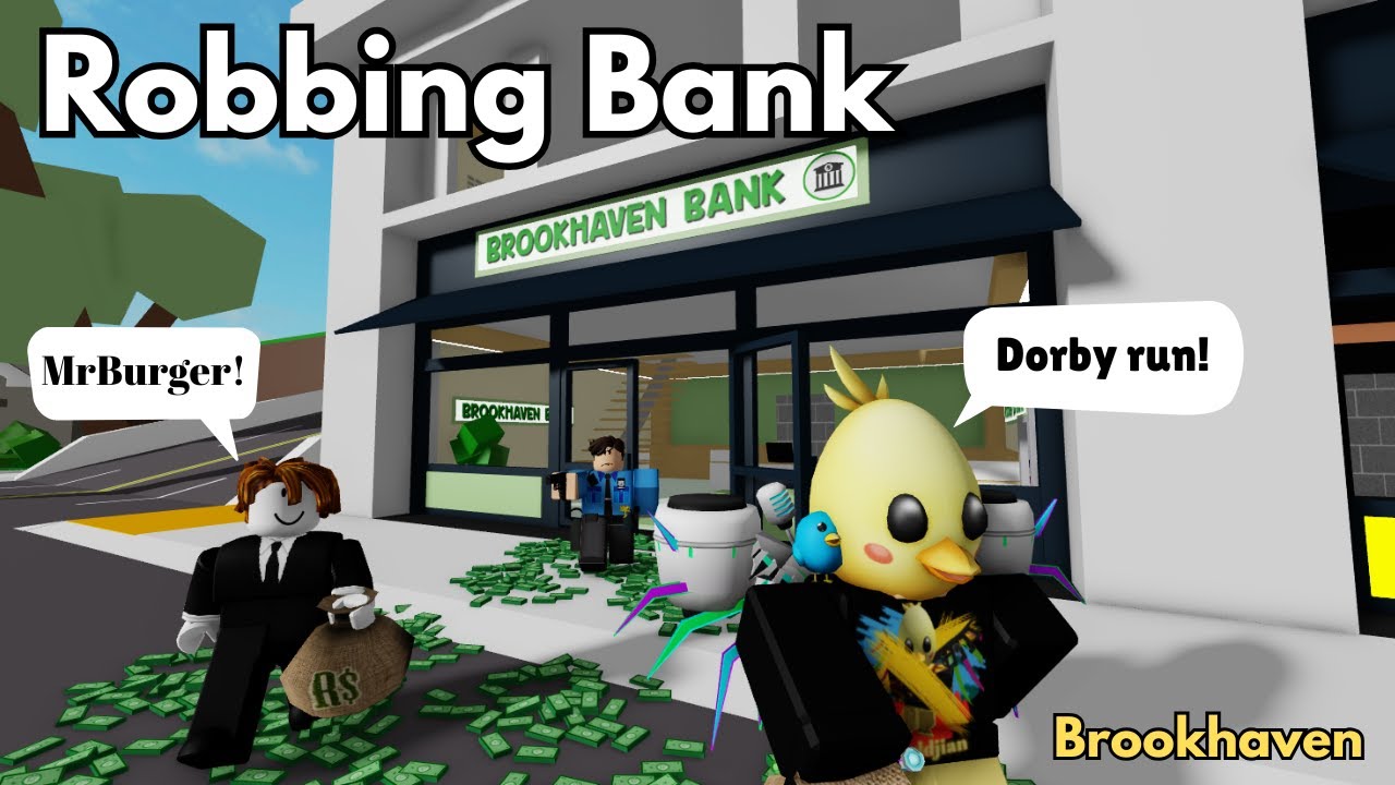 ROBBING BANK In Brookhaven..Pls Donate ( Part 4) | Roblox - YouTube
