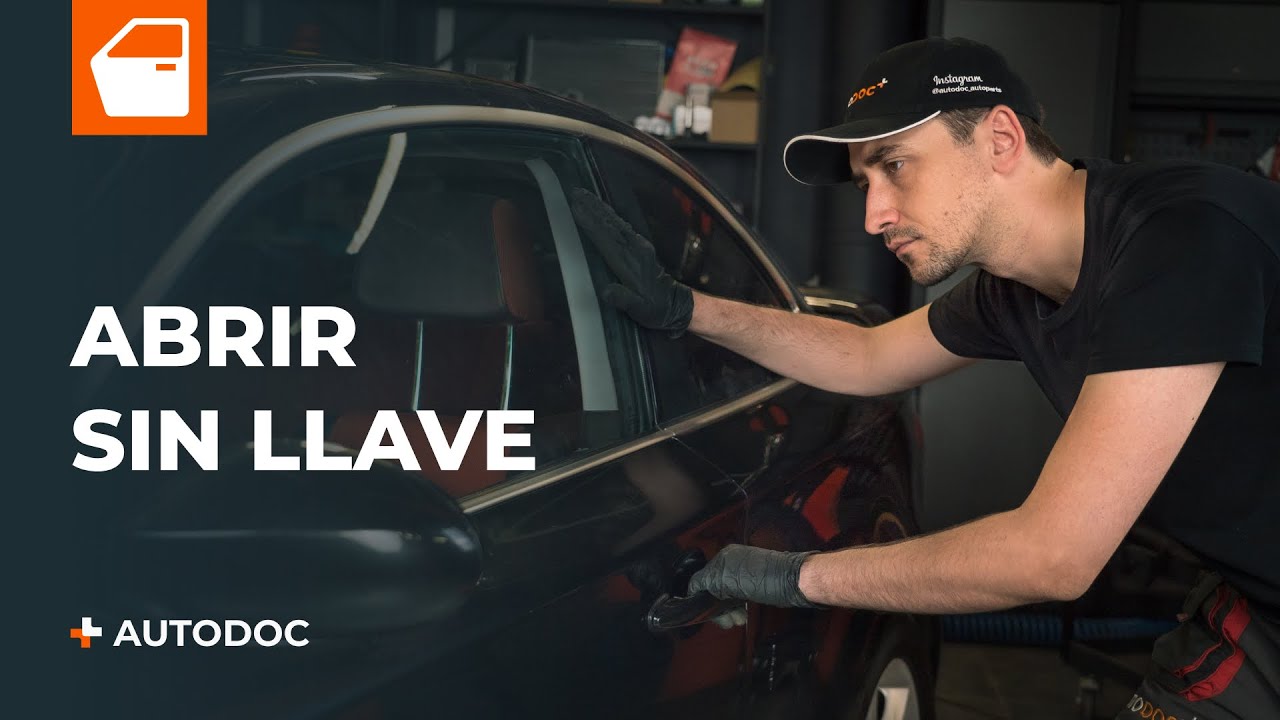Cómo abrir un coche sin llave | Consejos de AUTODOC - YouTube