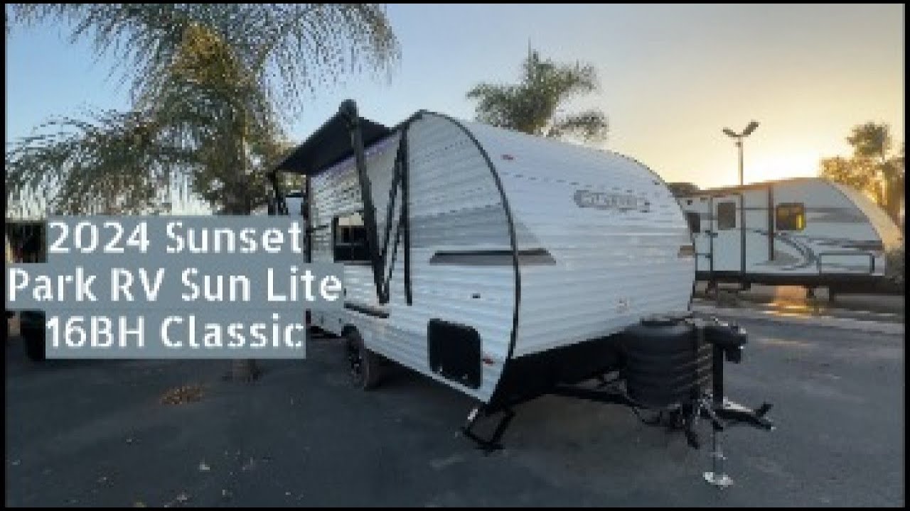 2024 Sunset Park RV Sun Lite 16BH Classic Travel Trailer - YouTube