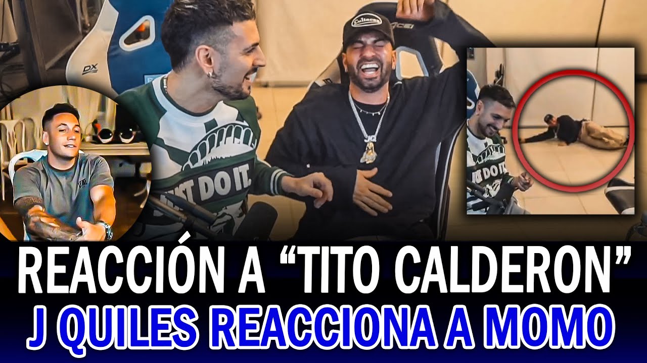 "😂Estoy llorando😂" JUSTIN QUILES y COSCU REACCIONAN a 'TITO CALDERON ...