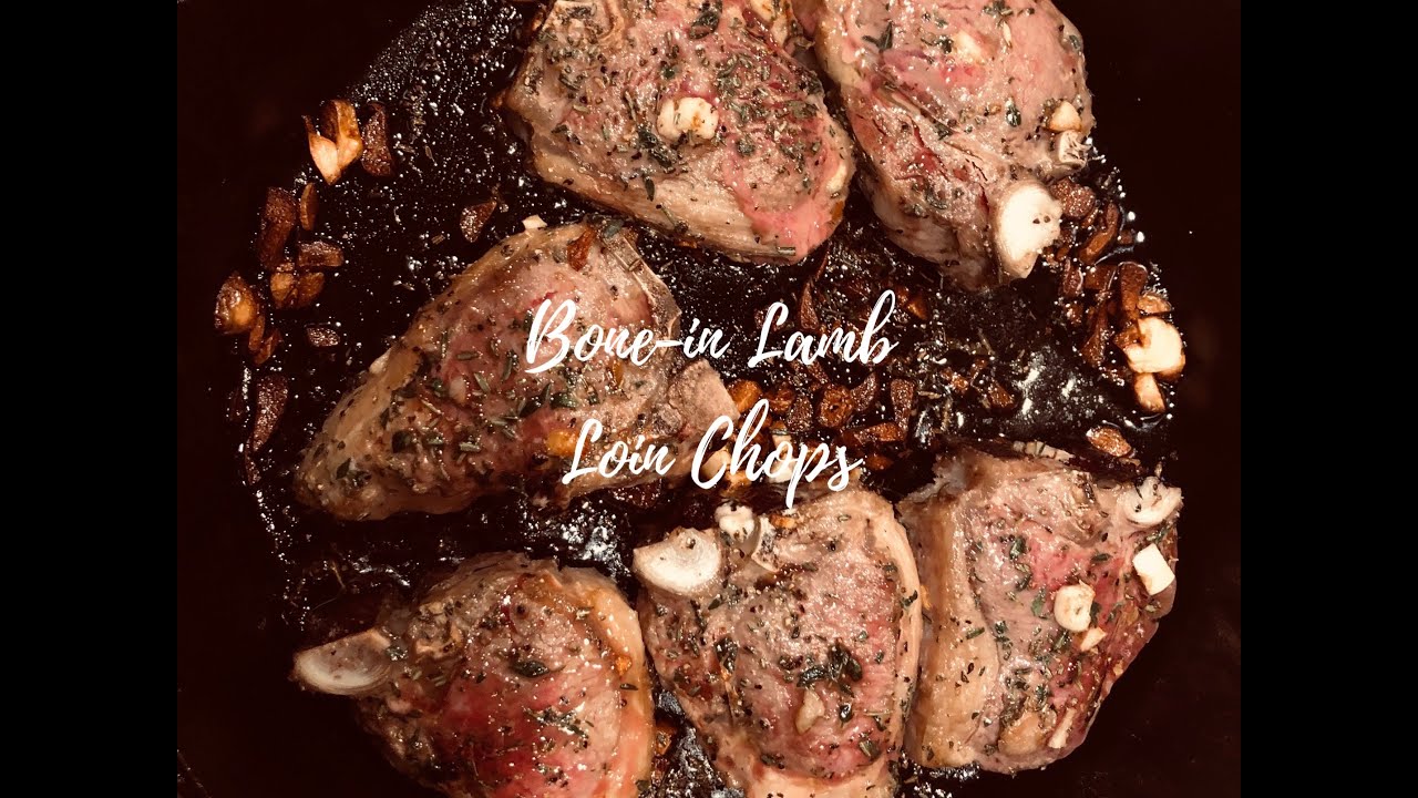 Dish With Trish: Bone In Lamb Loin Chops - YouTube