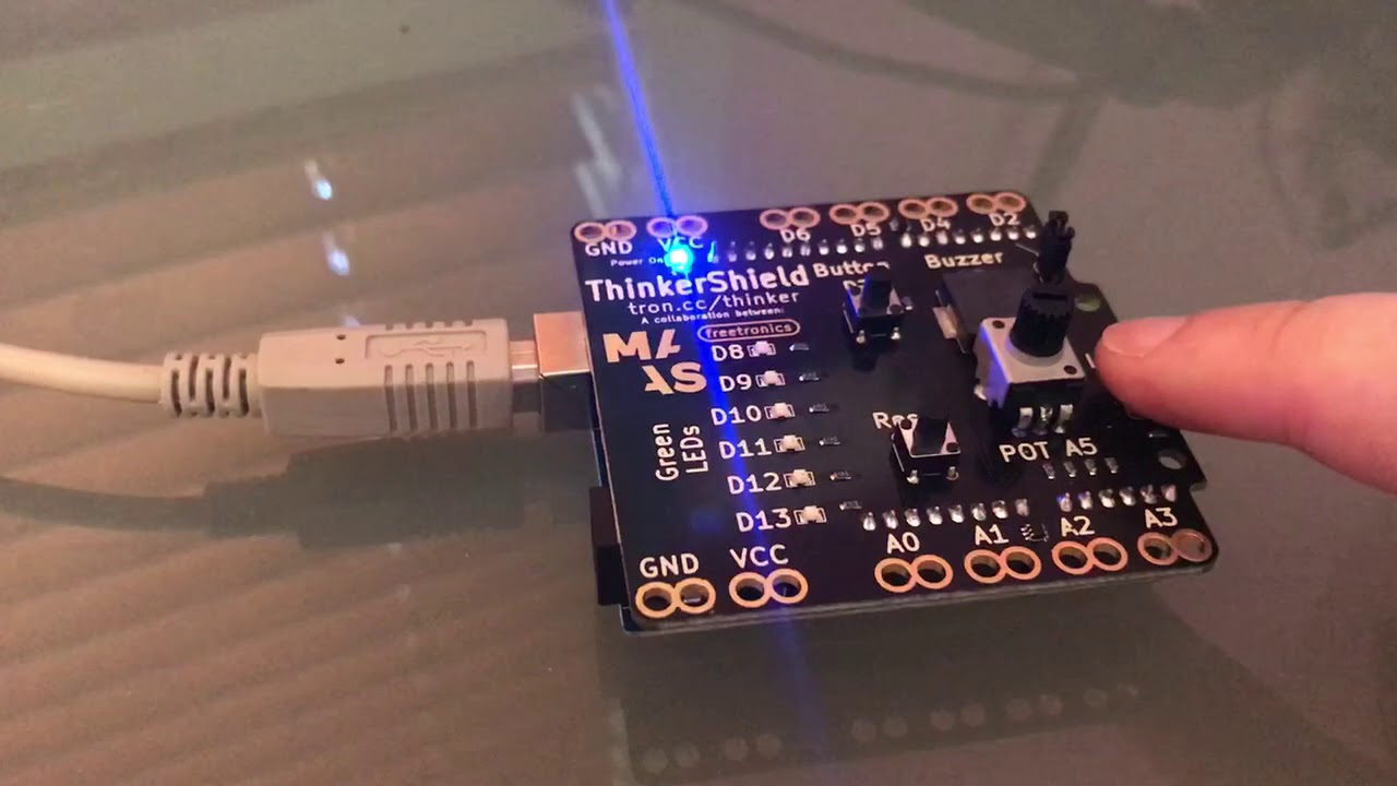 Thinkershield light meter - YouTube