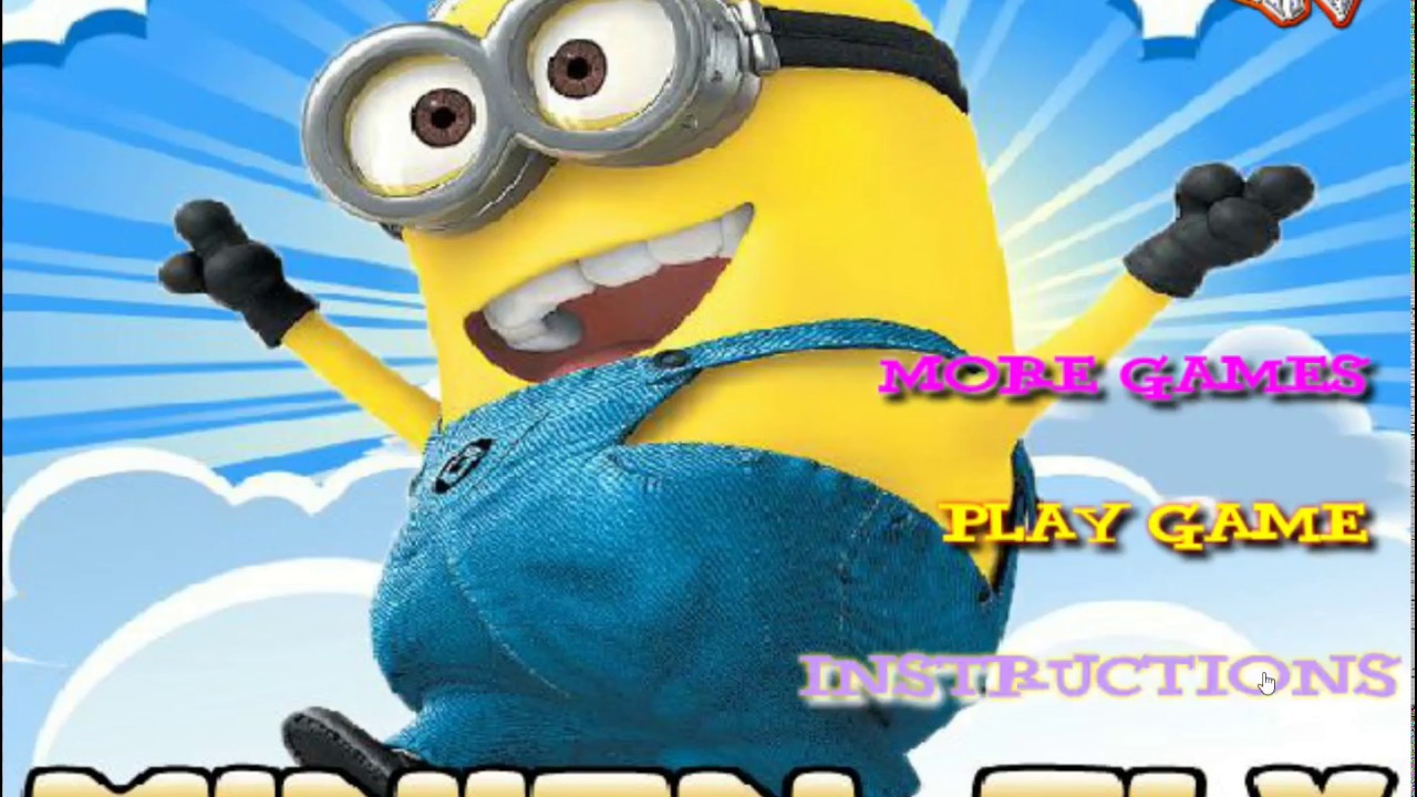 Minion Fly - Happy Kids Games and TV - Free Online Games - YouTube