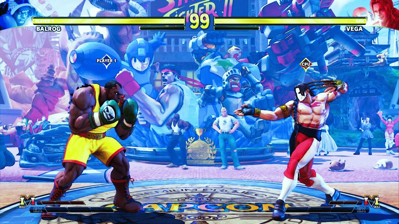 Balrog vs Classic Vega (Hardest) Street Fighter 5. - YouTube