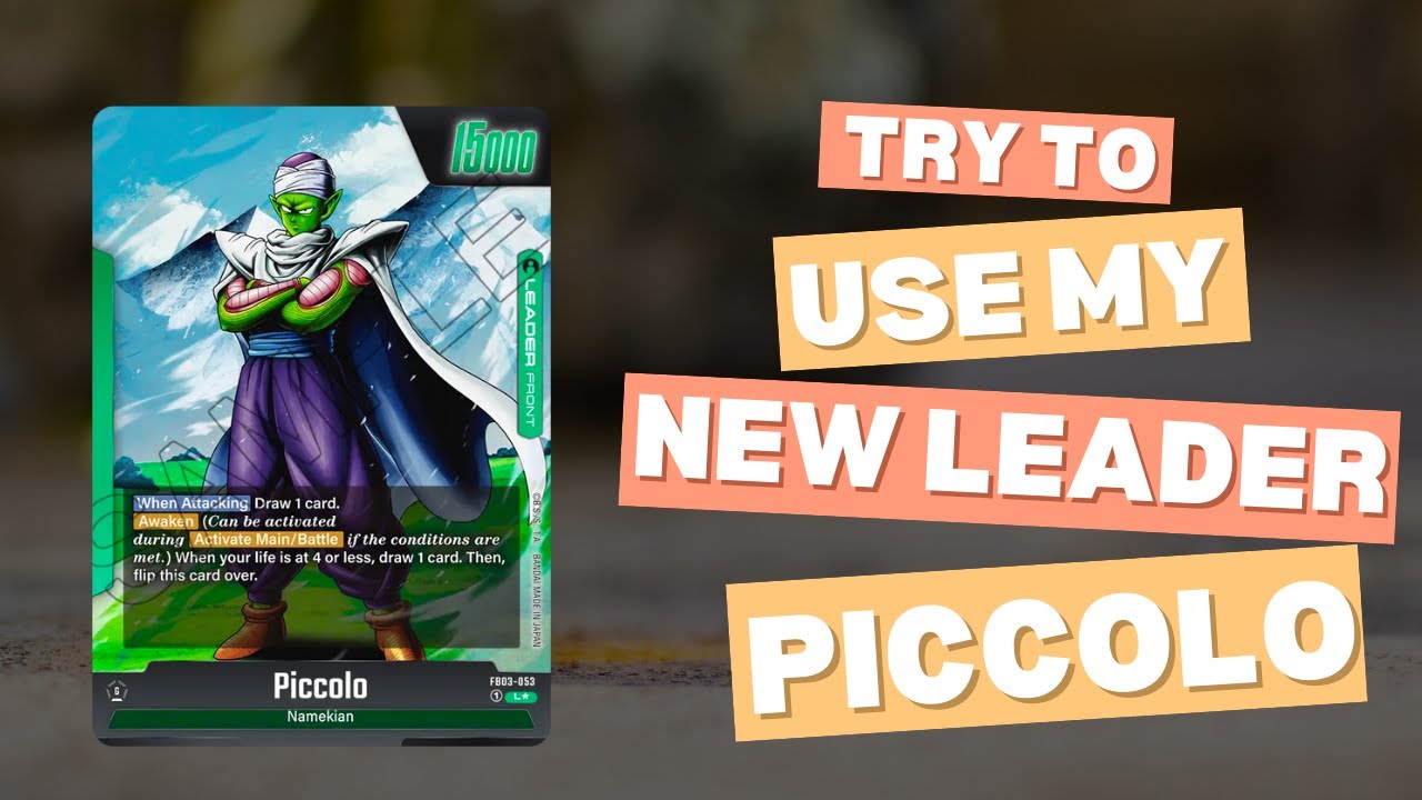 [FB07] Piccolo VS Majin Buu : Evil Dragon Ball Super Card Game Fusion ...