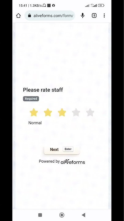 Staff Evaluation and Product Evaluation form with Conditional Questions - Aliveforms Demo - YouTube