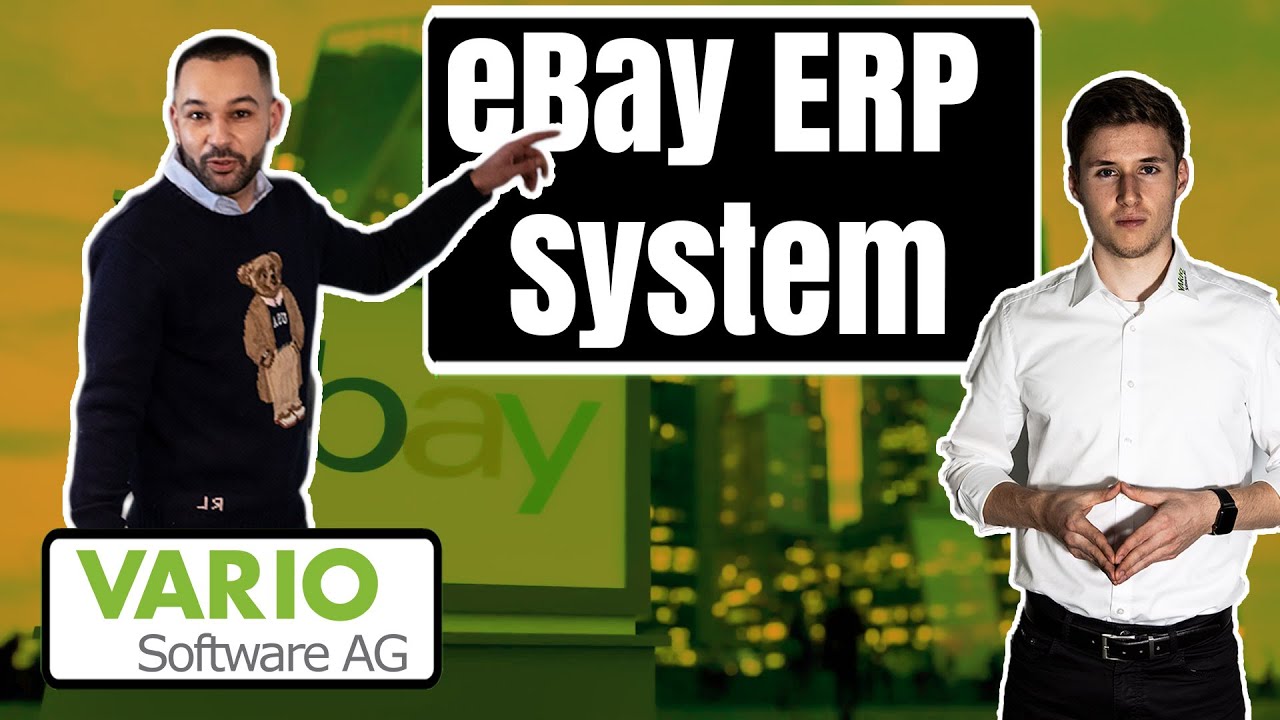 eBay ERP System - eBay Angebote steuern und Repricer nutzen mit der VARIO Software AG - YouTube