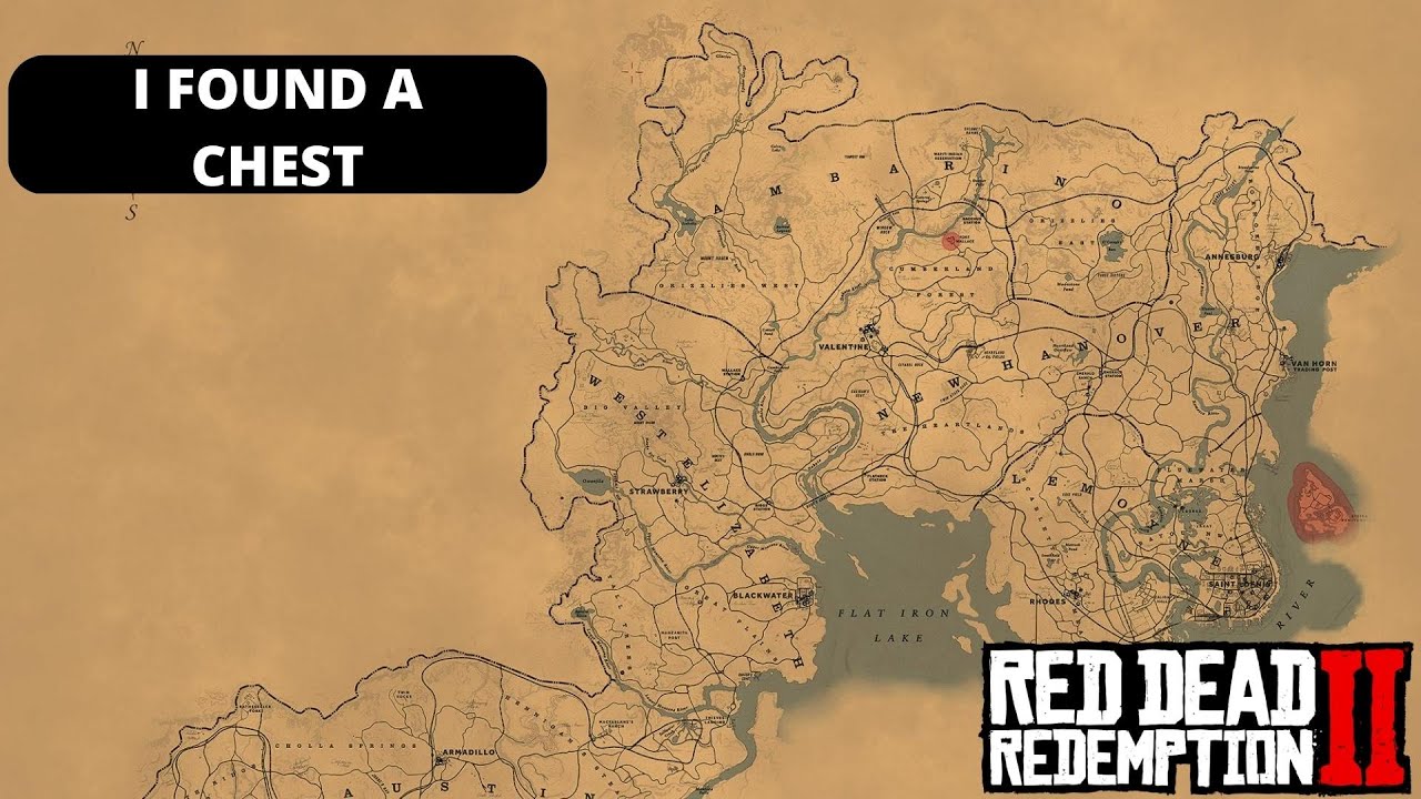 I found a treasure chest in an old shed in RDR2 - YouTube