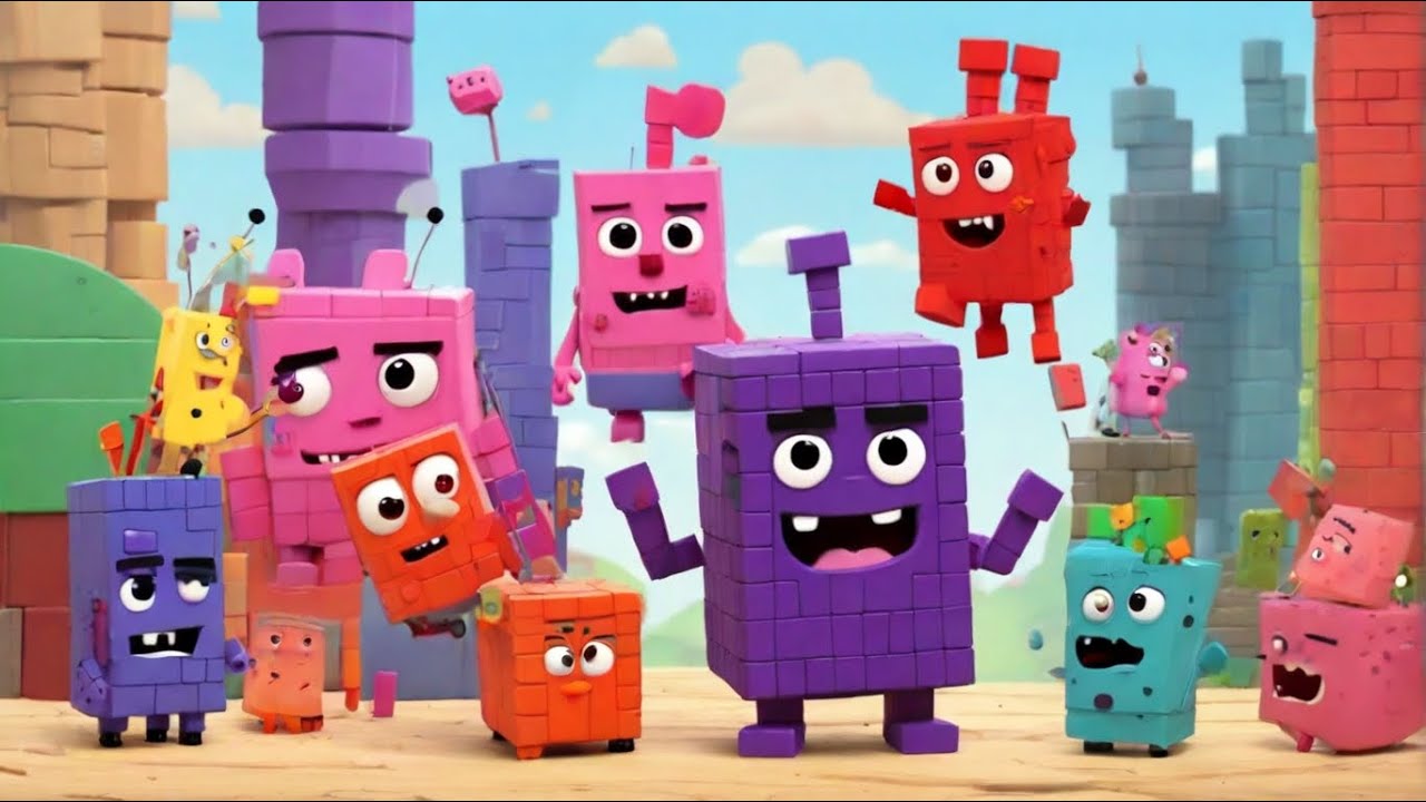 Exploring the world of Numberblocks Fan-made animations vs the original ...