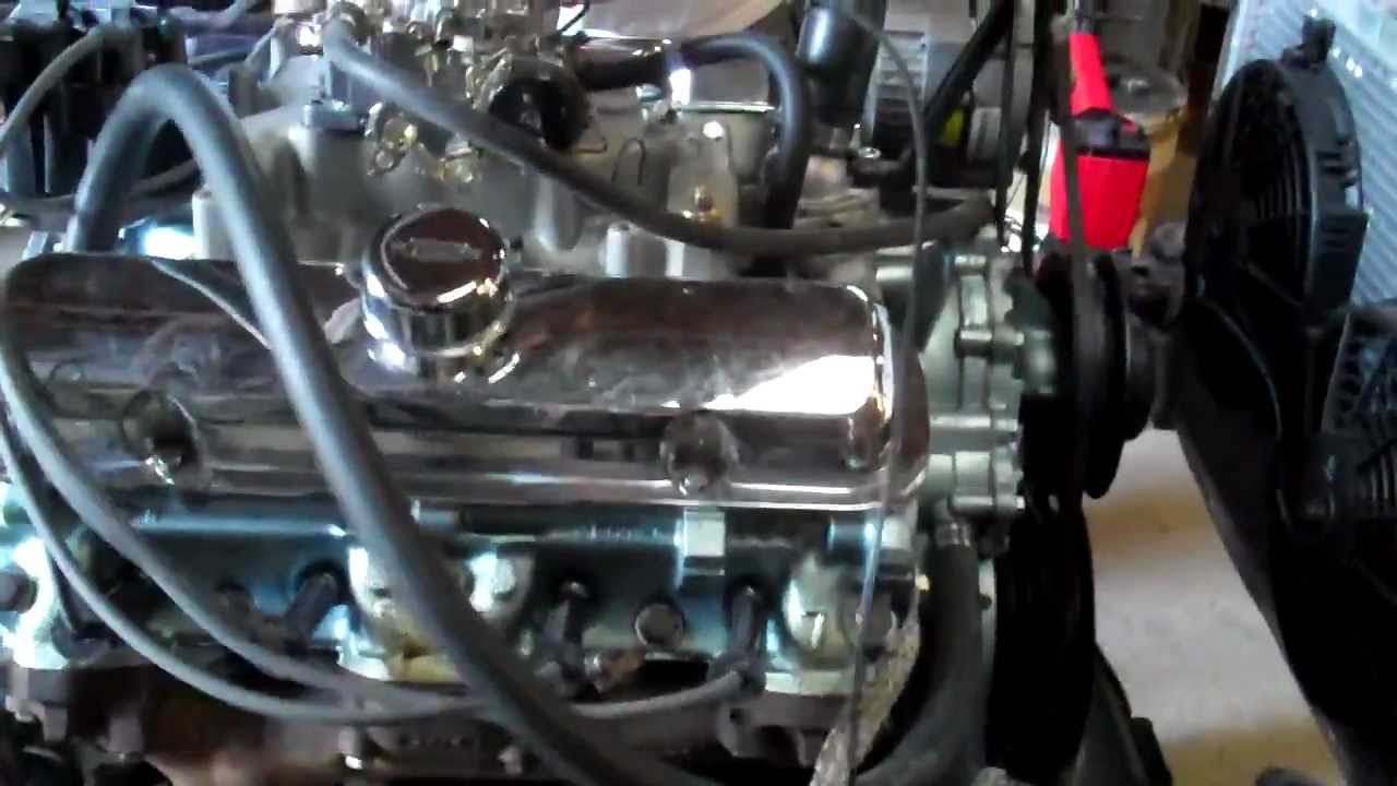 1972 Pontiac 400 engine - YouTube