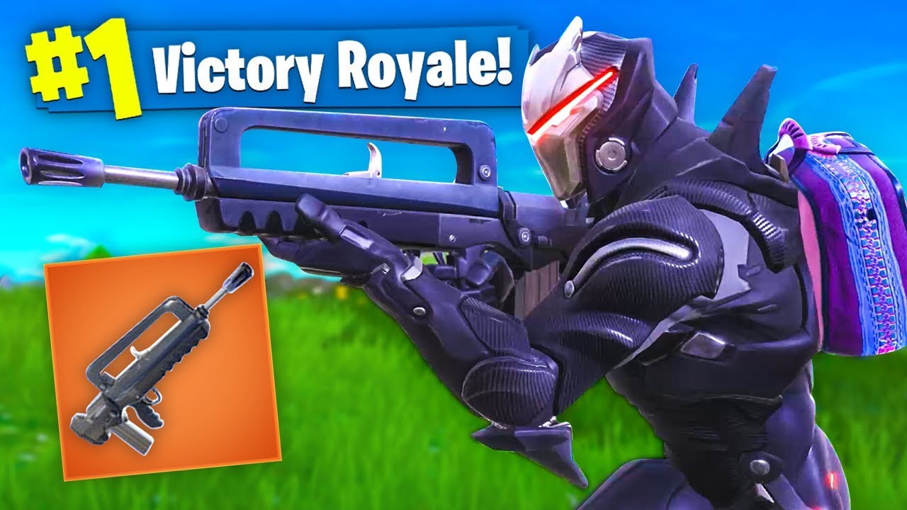 *NEW* LEGENDARY BURST RIFLE in Fortnite Battle Royale - YouTube