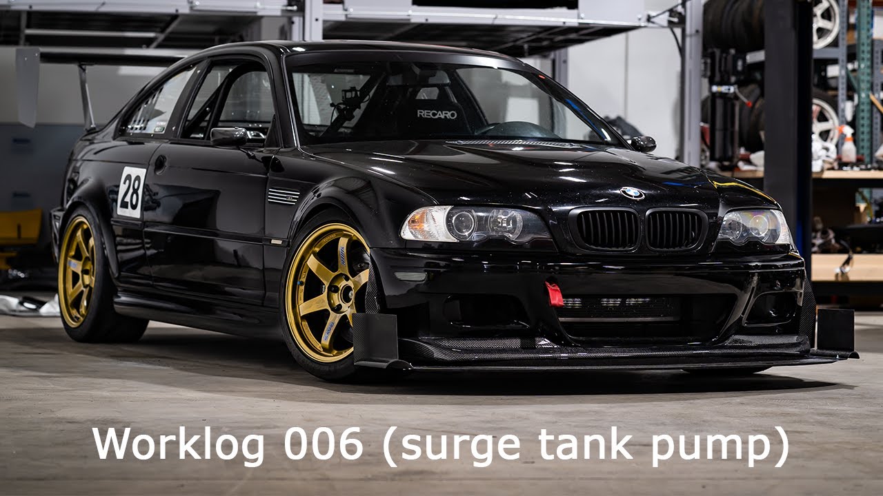 Worklog 006 - CJoy's E46 M3 (surge tank pump) - YouTube