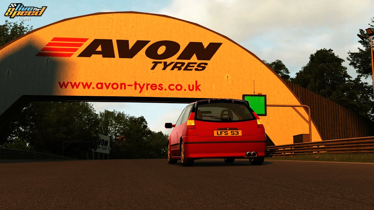 Live for Speed S3 Cars #2 - XF GTI (XFG) on Blackwood GP Reverse - YouTube