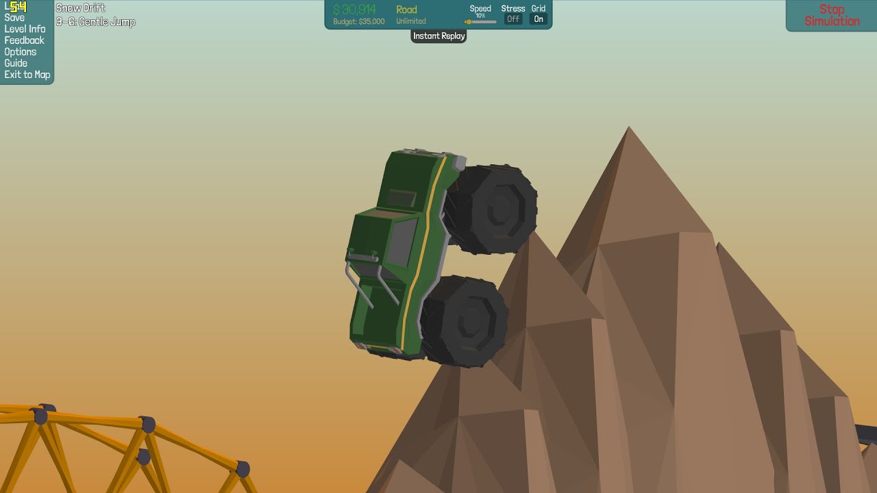 3 Poly Bridge Solutions [Gentle Jump 3-5] - YouTube