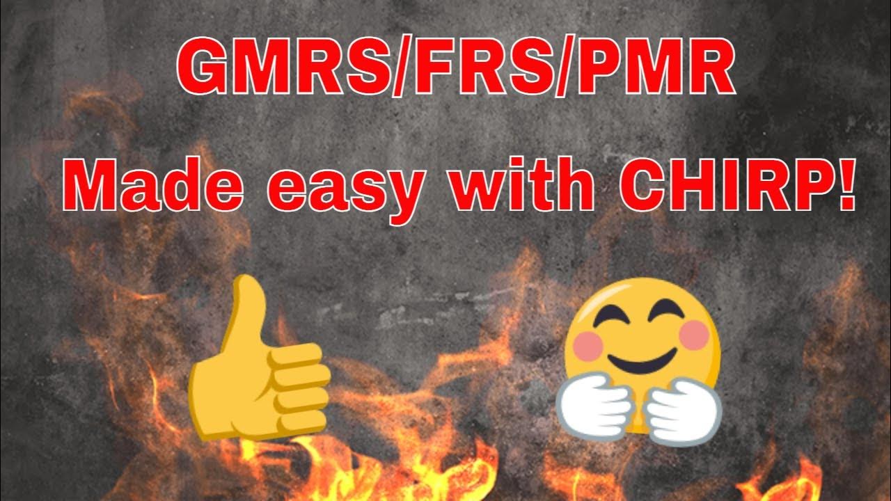 Program GMRS FRS PMR MURS into your Ham Radio the quick and easy way ...