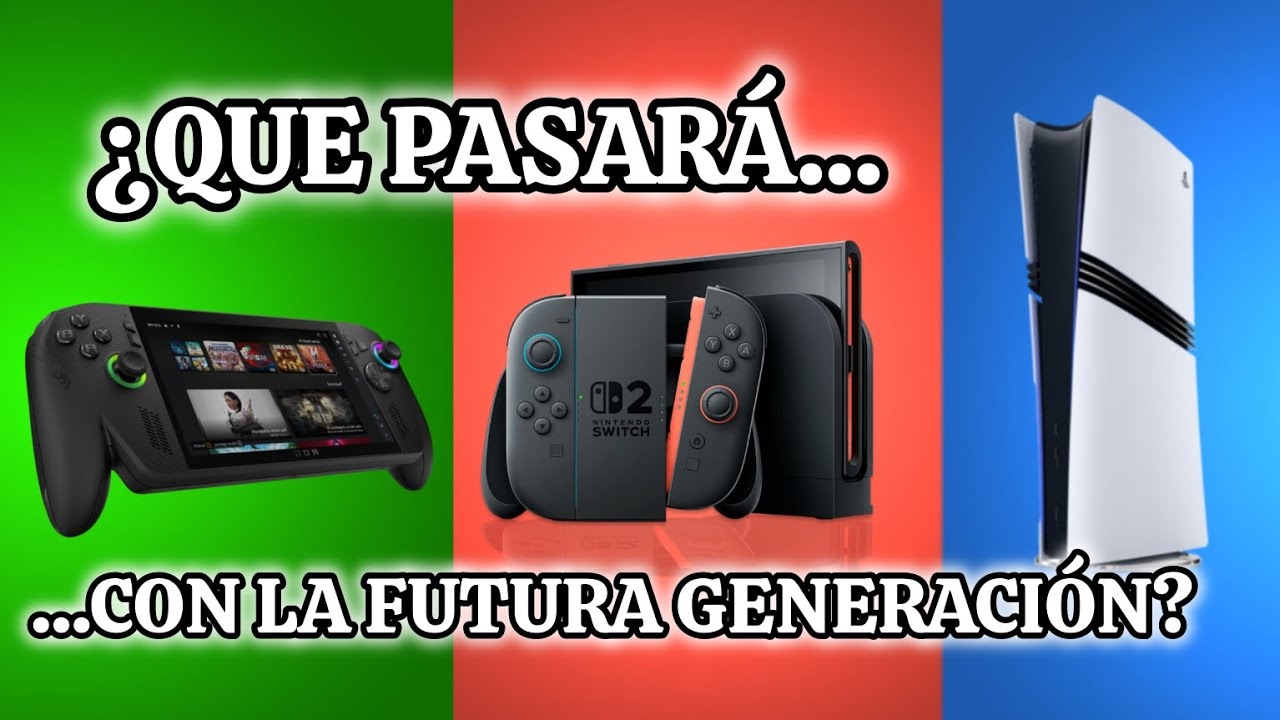 ¿Que pasará con la FUTURA GENERACIÓN de consolas? 🎮 - YouTube