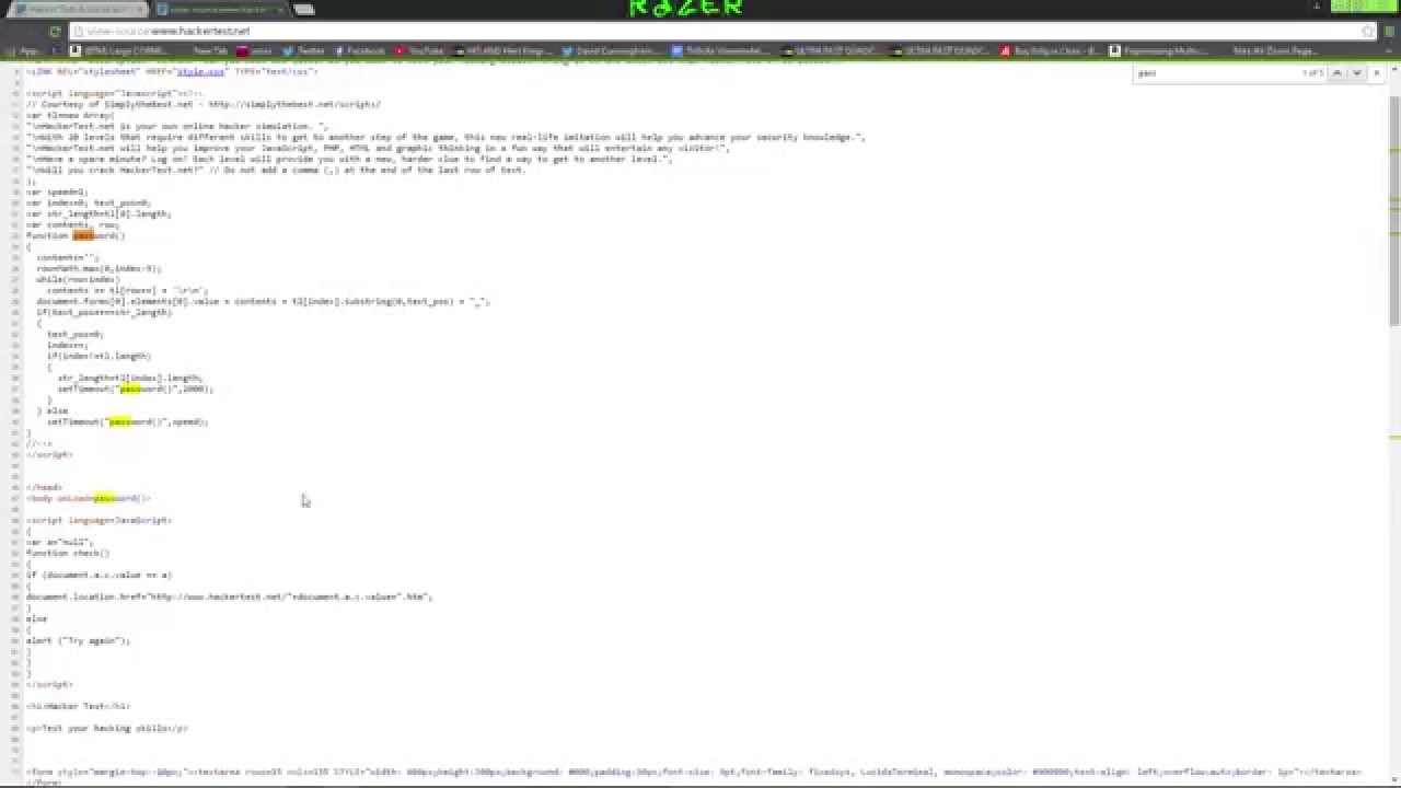 The Hacker Test Level 1,2 and 3 Completion - YouTube