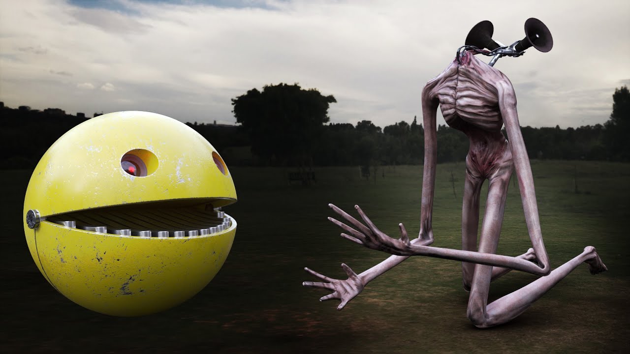 Pacman Escape from Crazy Maze with Siren Head Episode 2 - YouTube